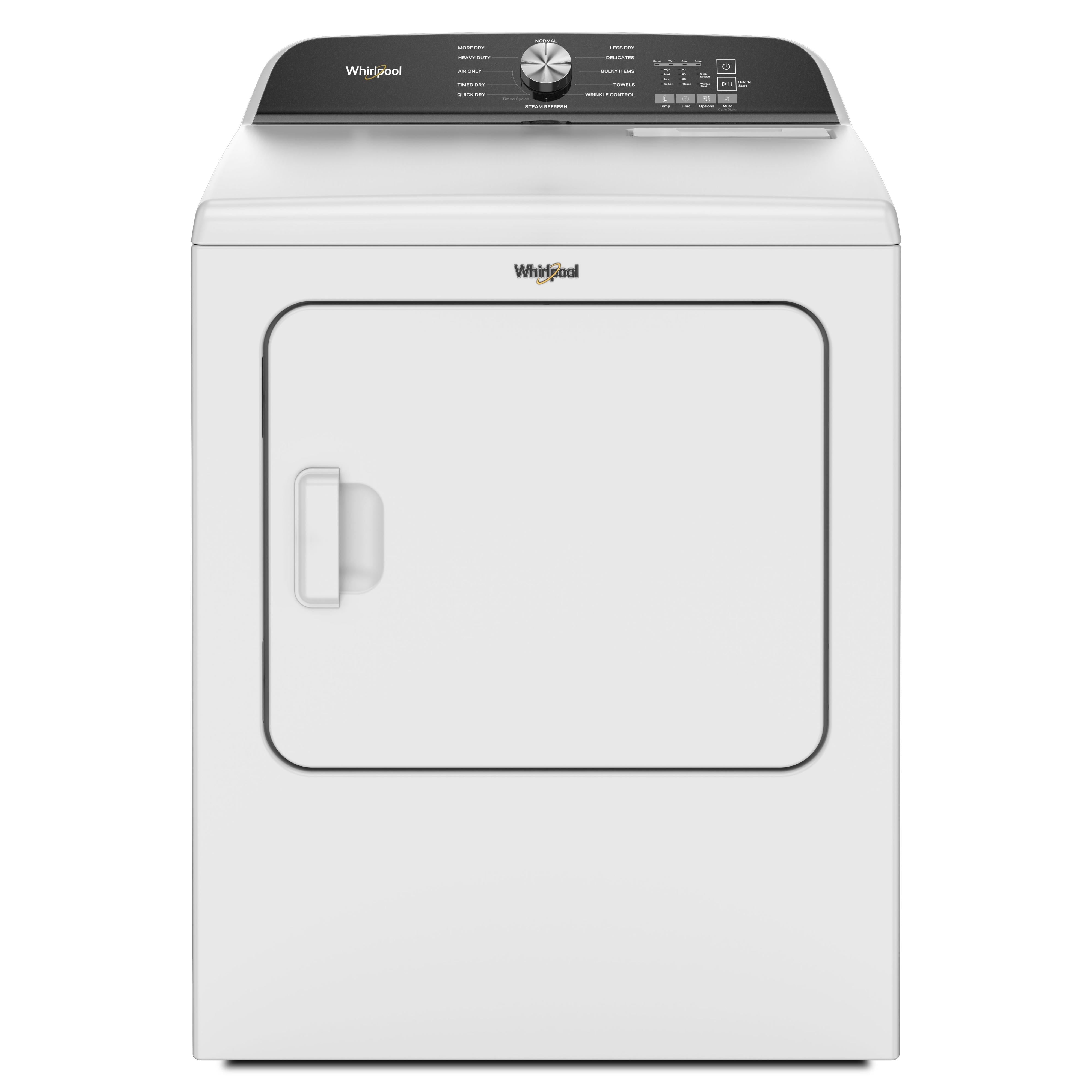 Whirlpool Sécheuse électrique de 7,0 pi cu avec cycle SteamFresh® YWED