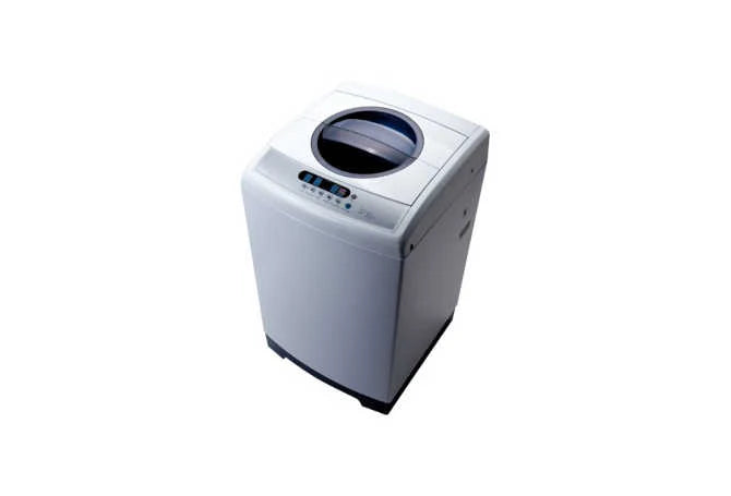 Laveuse Compacte Portative de 1.6 pi³ à Chargement par le Haut Blanche